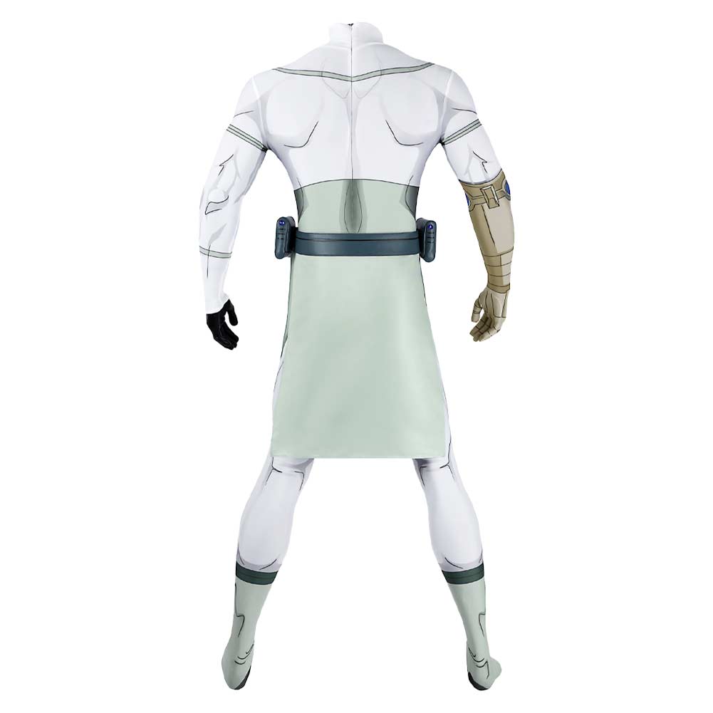 Invincible Costume Conquest Cosplay White Jumpsuit For Adult Man ...