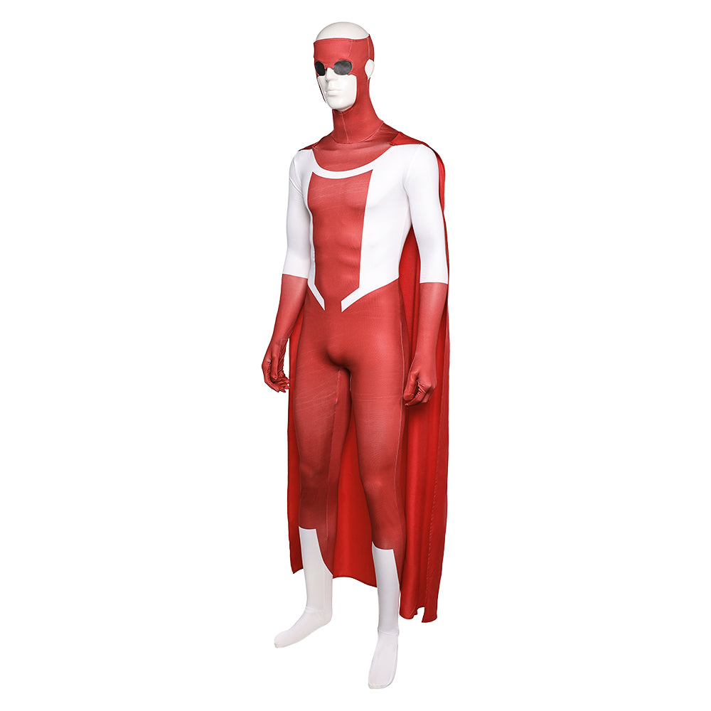 Invincible Mark Grayson Cosplay Costume Red Jumpsuit For Adult Man ...