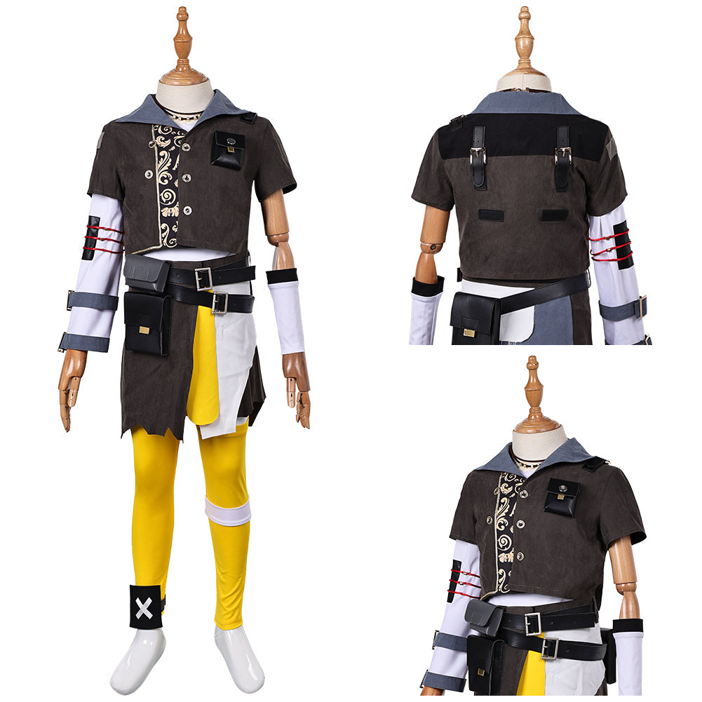 Isha League of Legends: Kids Arcane Isha Cosplay Costume Outfits Halloween Costume