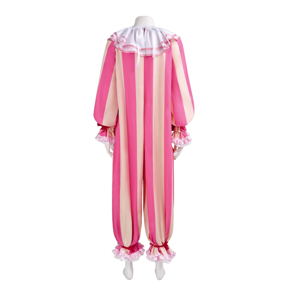 It Pennywise Cosplay Pink Suit Set For Halloween Carnival Party Suit