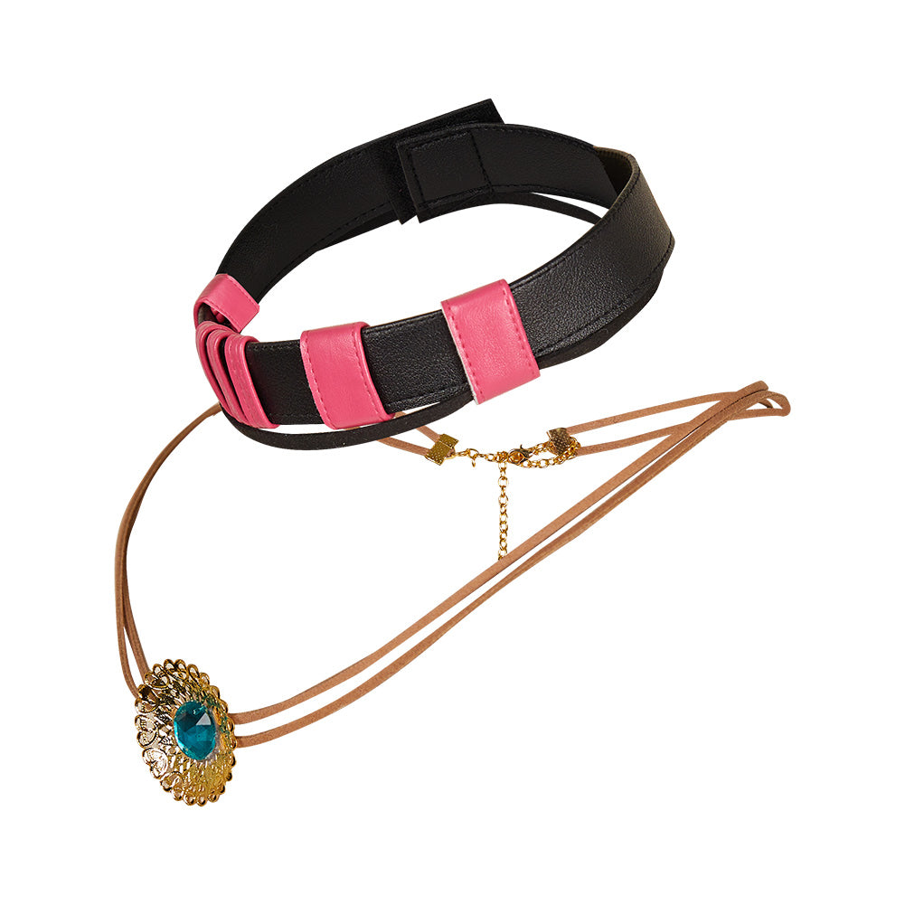 Jinx Necklace League of Legends:Arcane Jinx Cosplay Costume Outfits ...