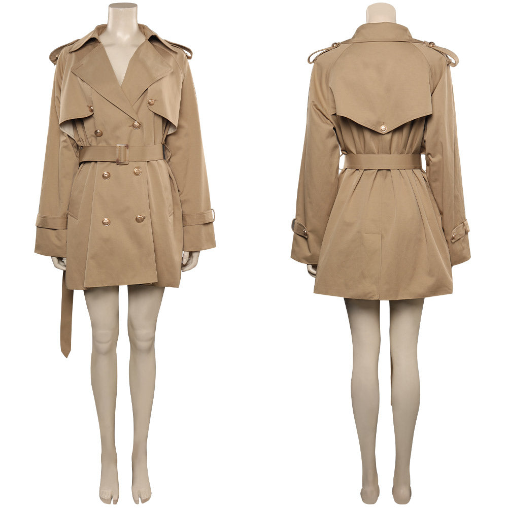 SeeCosplay Khaki coat Cosplay Costume Outfits Fantasia Halloween Party ...