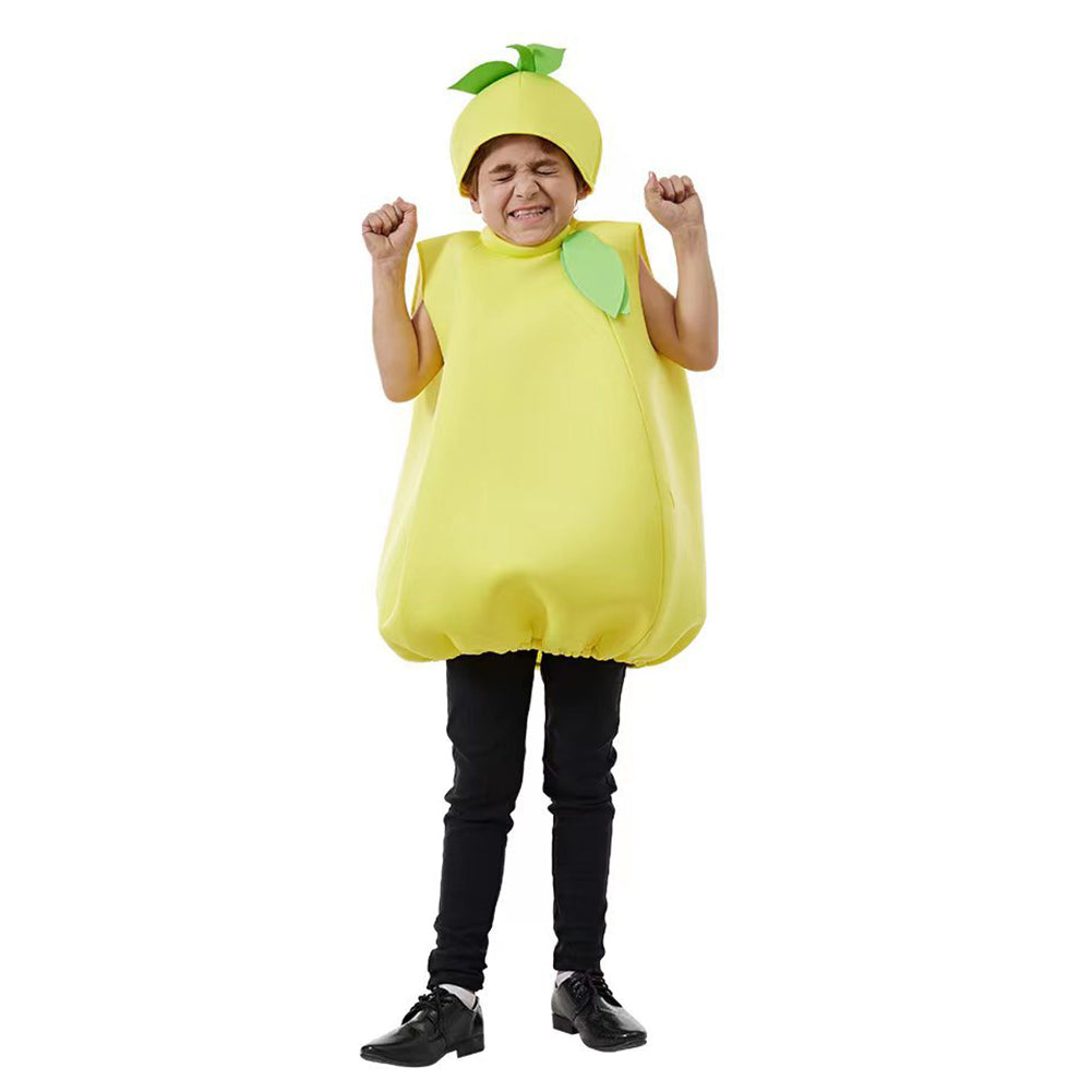 Kids Children Fruits Cosplay Costume Outfits Halloween Suit
