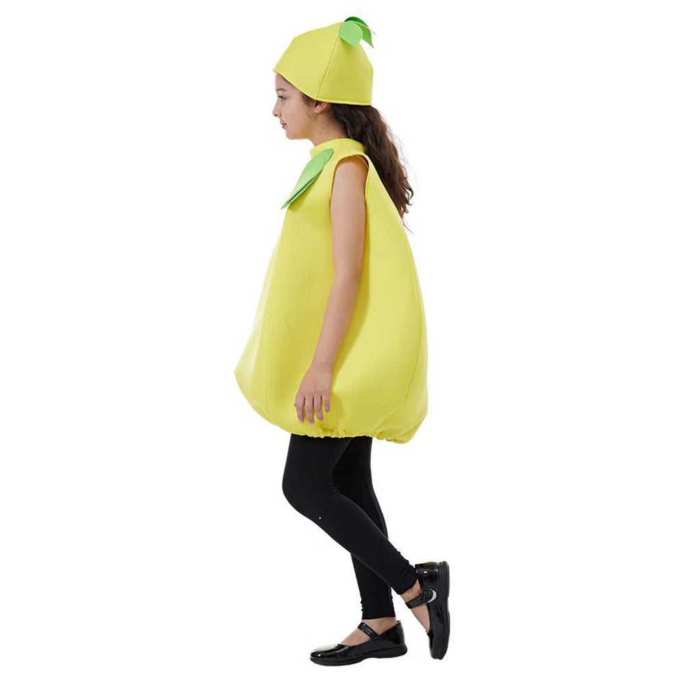Kids Children Fruits Cosplay Costume Outfits Halloween Suit