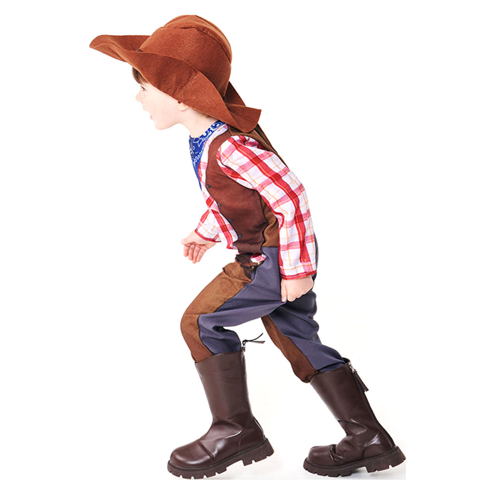 Kids West Cowboy Cowgirl Outfit Cosplay Costume Outfits Halloween Costume