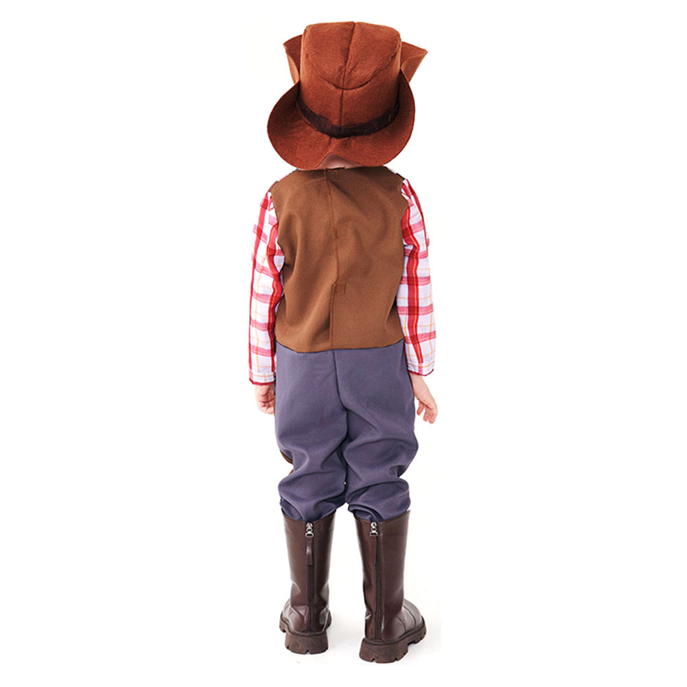 Kids West Cowboy Cowgirl Outfit Cosplay Costume Outfits Halloween Costume