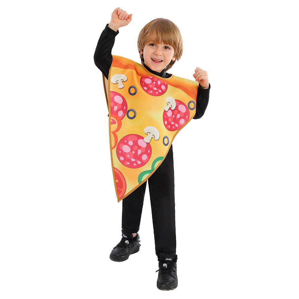 Kids Pizza Costume Stage Performance Clothes Cosplay Costume Outfits ...