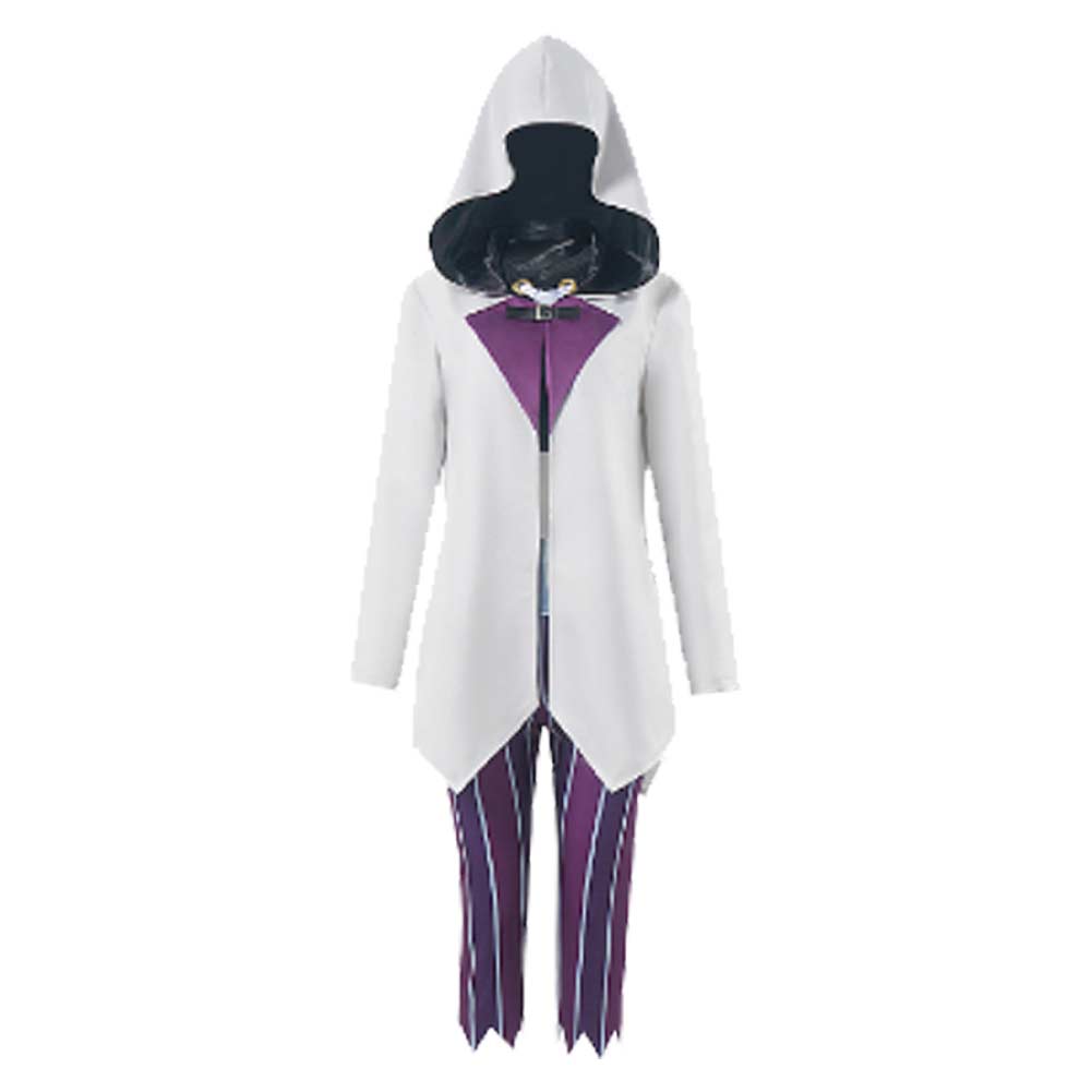 Arcane League of Legends Costume Jinx Cosplay White Hood Suit For Adult ...
