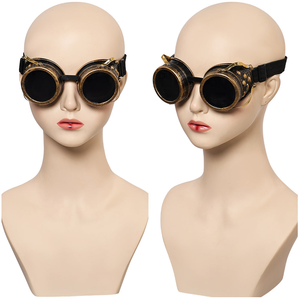 League of Legends:Arcane Jinx Steampunk Sunglasses Punk Welding Glasses ...