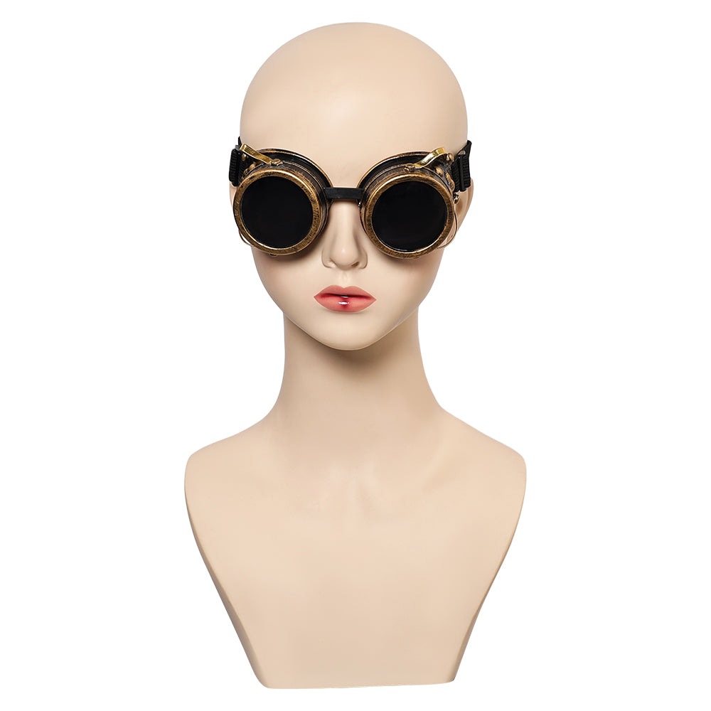 League of Legends:Arcane Jinx Steampunk Sunglasses Punk Welding Glasses ...