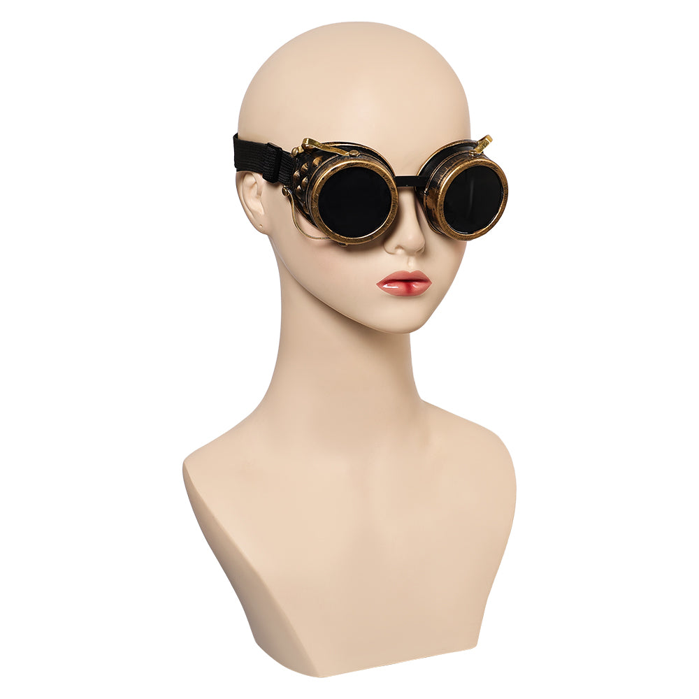 League of Legends:Arcane Jinx Steampunk Sunglasses Punk Welding Glasses ...