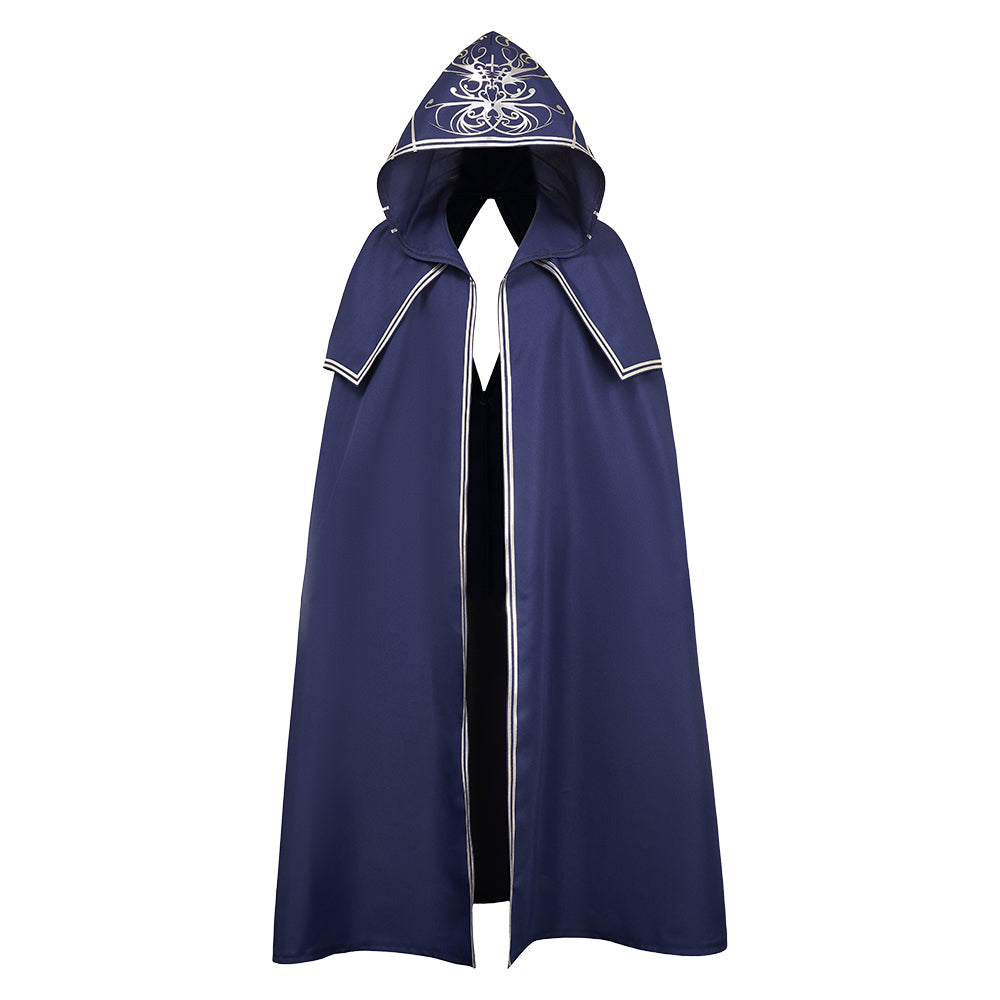 League of Legends Costume Katarina Cosplay Blue Cloak For Unisex Adult ...