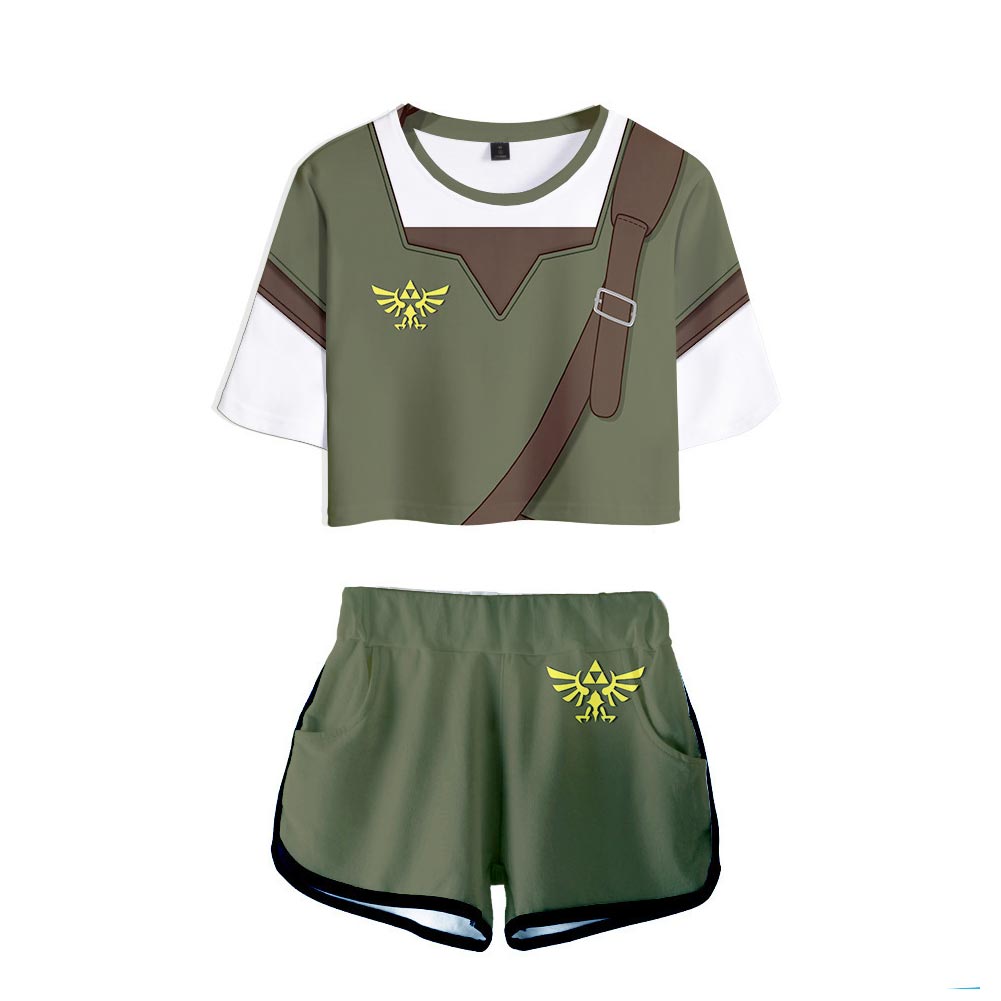 The Legend of Zelda:Link Cosplay Costume Outfits Fantasia Halloween ...