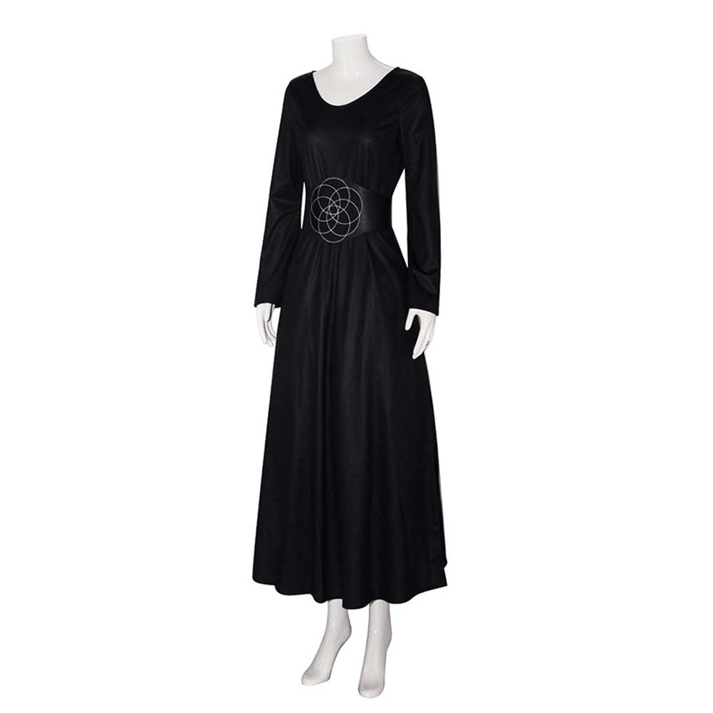 [Full In Stock] Beetlejuice:Lydia Cosplay Black Dress Winona Ryder Cos ...