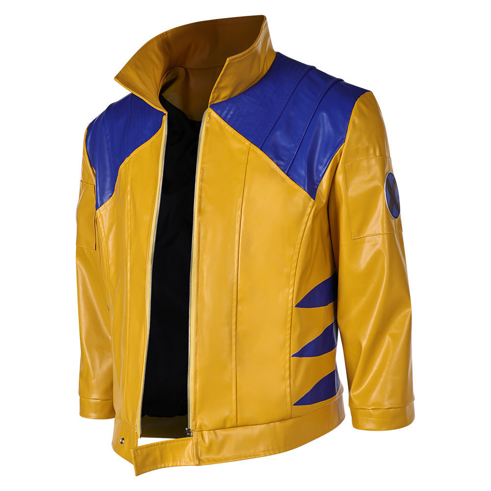 Wolverine Logan-Marvel Rivals: Wolverine Logan Yellow Blue Loose Coat ...
