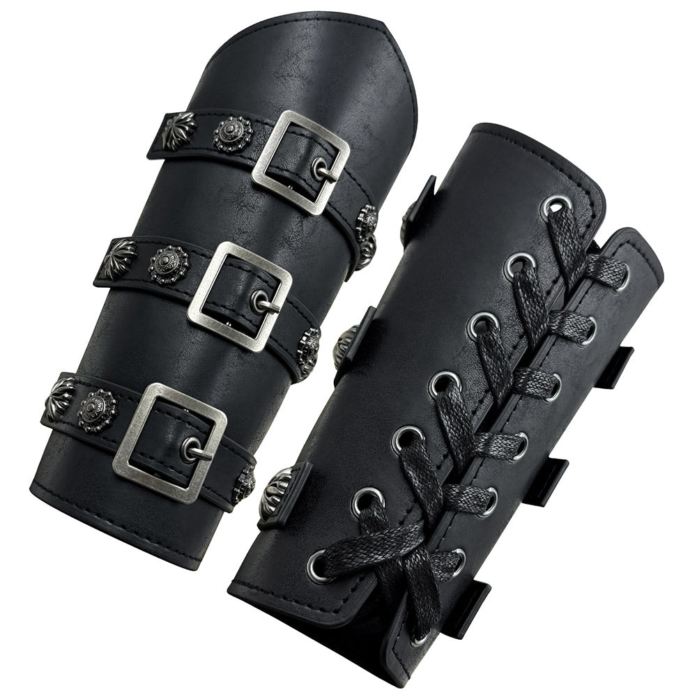 Medieval Renaissance Costume:retro knight wrist and arm Cosplay ...