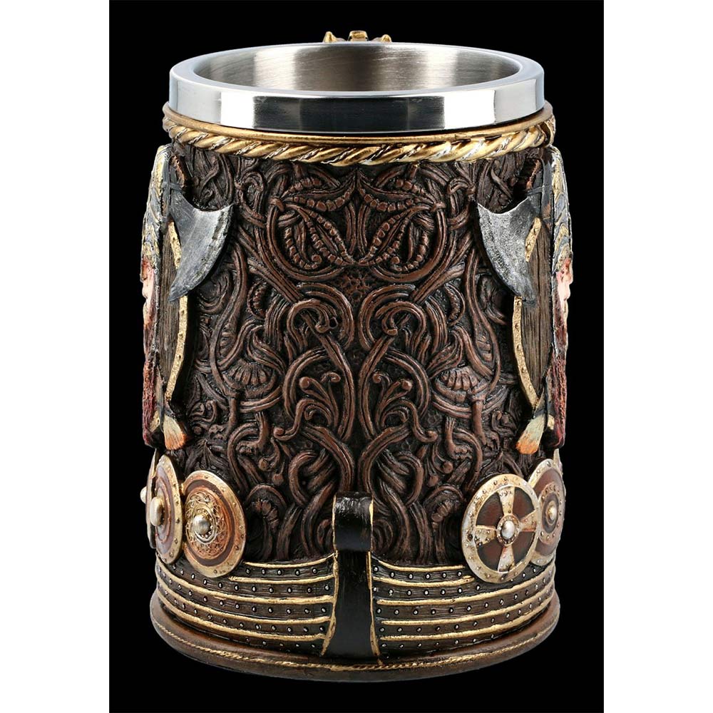 Medieval Renaissance Costume:Viking Beer Cups stainless steel Beer Tea ...