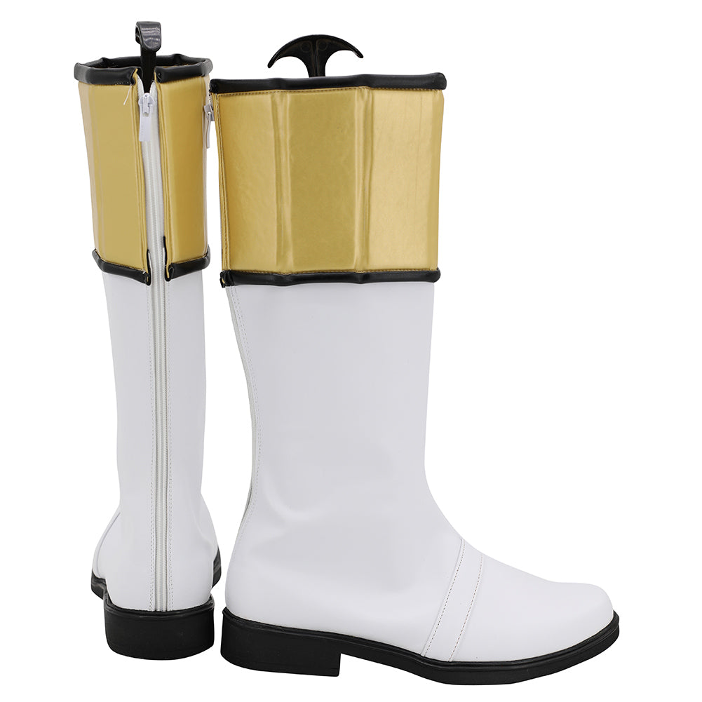 Mighty Morphin Power Rangers Cosplay Shoes Boots Halloween Costumes ...