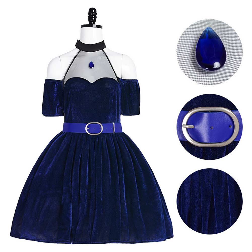 Alien Stage:MIZi Drak Blue Dress Cosplay Costume Outfits Halloween ...