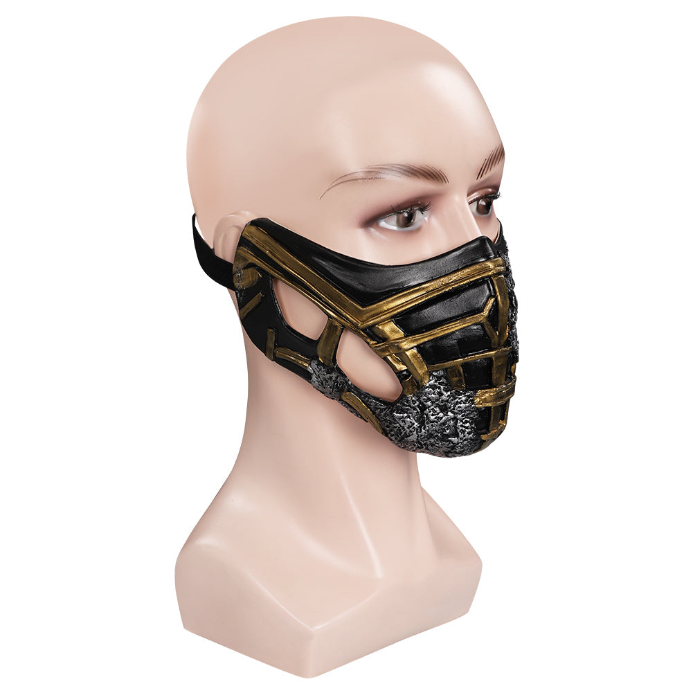 Mortal Kombat Maks Scorpion Adult Unisex Cosplay Mask Latex Masks ...