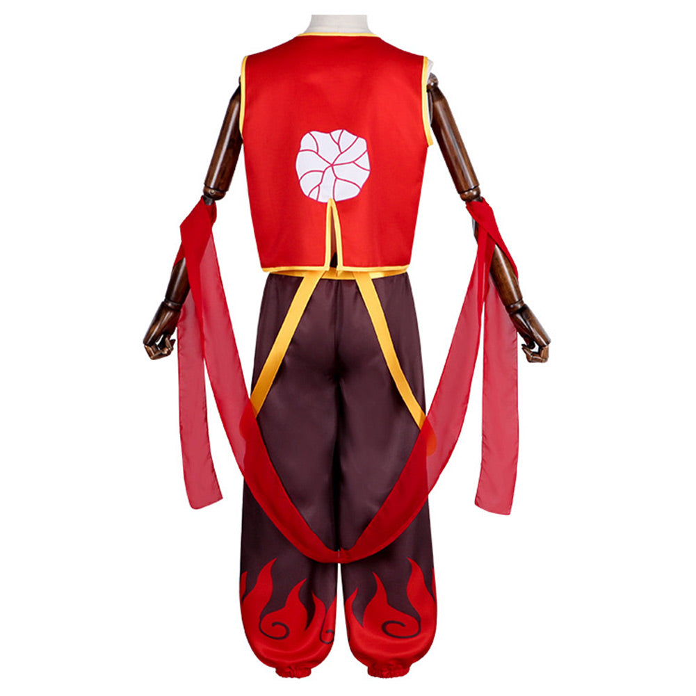 NeZha 2 Nezha Unisex Red Outfit Cosplay Costume Halloween Carnival Suit
