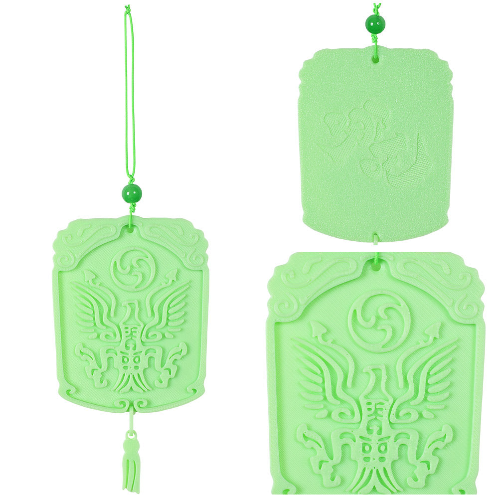 Nezha 2025: Mo Tong Nao Hai Chengxian Green Card Cosplay Accessories Prop