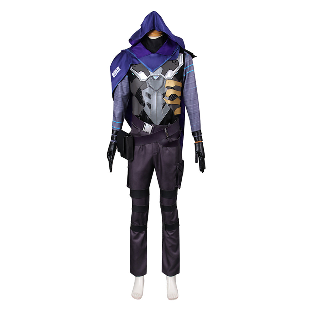 VALORANT:Omen Cosplay Costume Outfits Halloween Suit