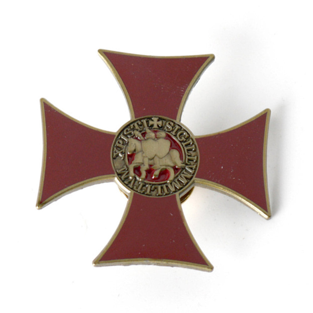 Ordre du Temple Knight Cosplay Brooch Pirate Viking Knights Pins Badge ...