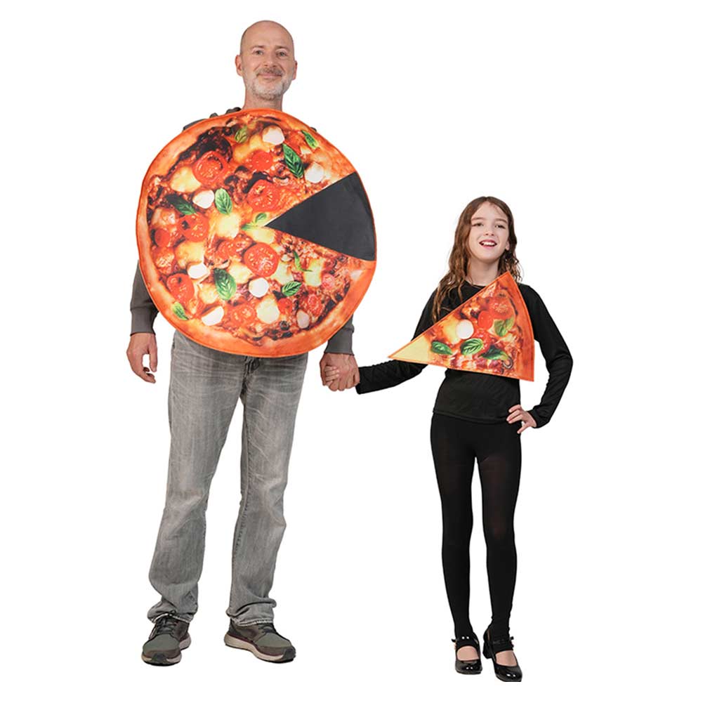 Pizza Cosplay Parent-Child Outfit Costume Stage Performance Costume ...