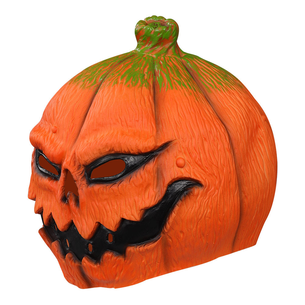 Adult Horror Cosplay Mask: Halloween Scary Pumpkin Mask Cosplay Latex ...