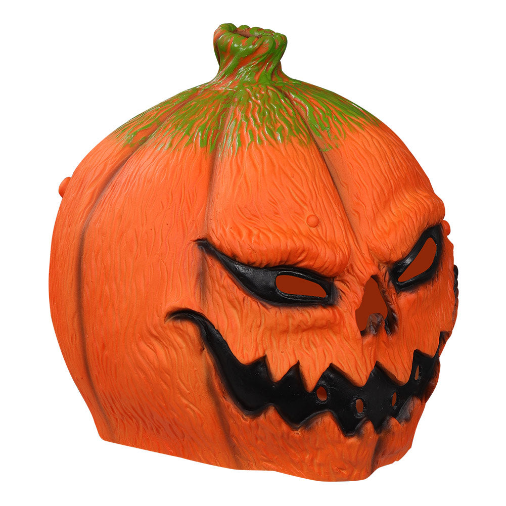 Adult Horror Cosplay Mask: Halloween Scary Pumpkin Mask Cosplay Latex ...