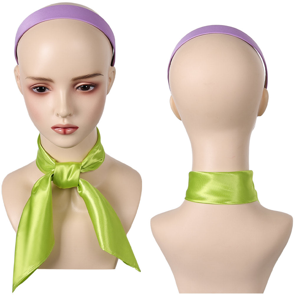 SCOOBY-DOO Daphne Blake Female Blue Yellow Cosplay Headband Halloween ...