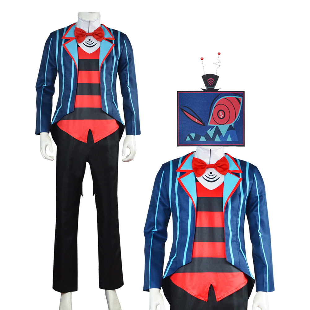 Hazbin Hotel:Costume Helluva Boss Vox TV Character Cosplay Costume ...