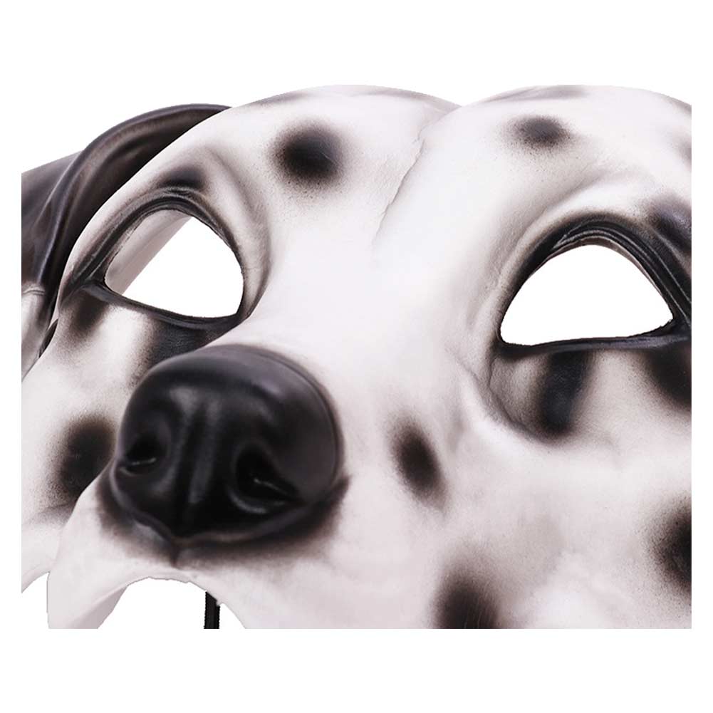 Cruella:Spotted Dog Adult Animal Cosplay Mask: Latex Masks Helmet ...