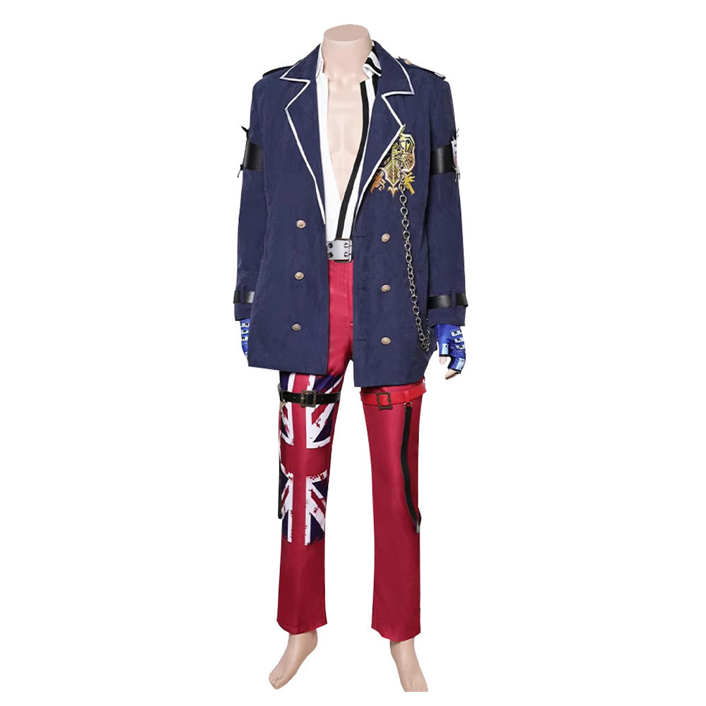 Tekken:Steve Fox Cosplay Costume Outfits Halloween Costume Suit