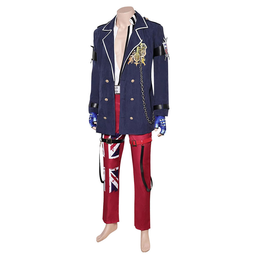 Tekken:Steve Fox Cosplay Costume Outfits Halloween Costume Suit