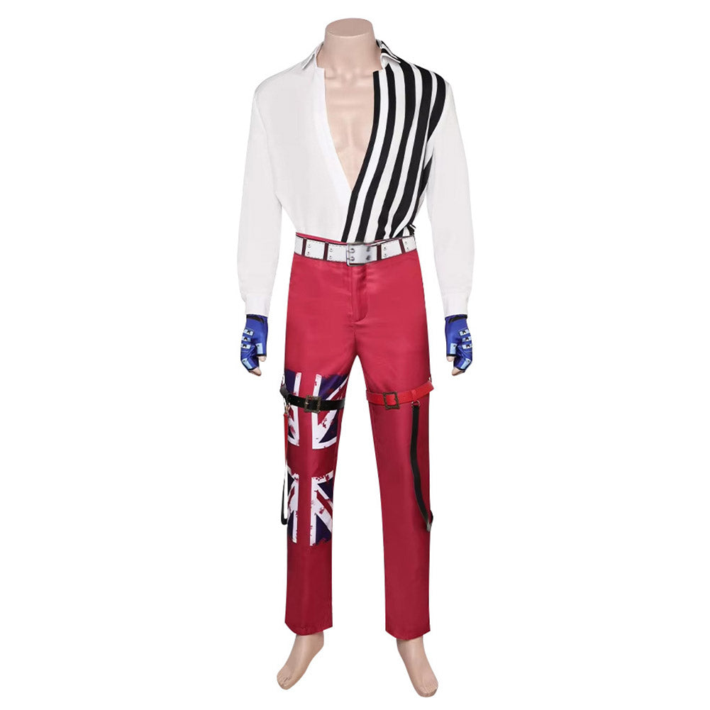 Tekken:Steve Fox Cosplay Costume Outfits Halloween Costume Suit