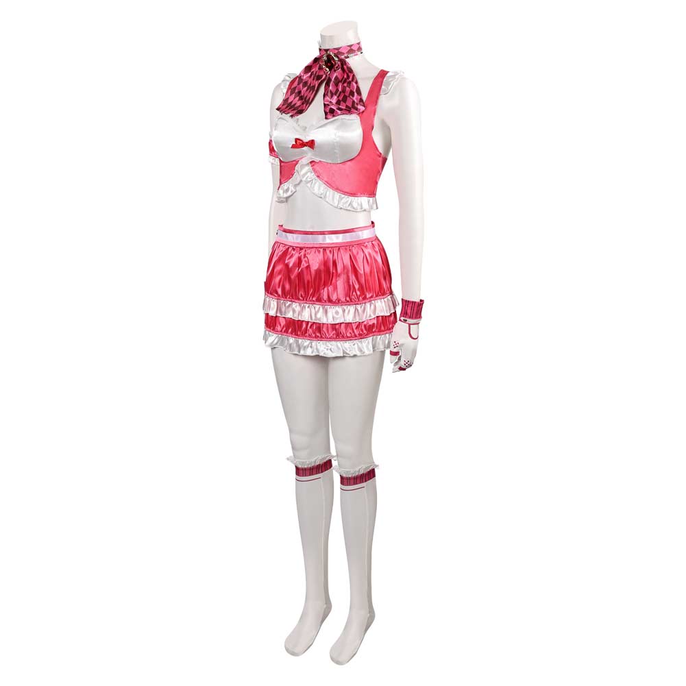 Tekken Lili Cosplay Costume For Adult Female Pink Suit Halloween ...
