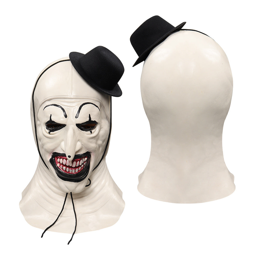 Terrifier: Art the Clown Adult Horror Cosplay Mask Scary Latex Masks ...