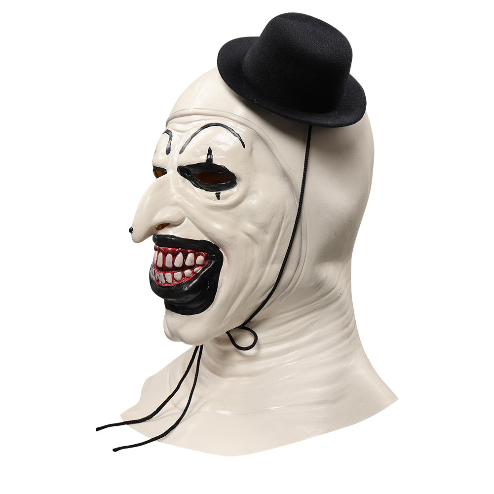 Terrifier: Art the Clown Adult Horror Cosplay Mask Scary Latex Masks ...