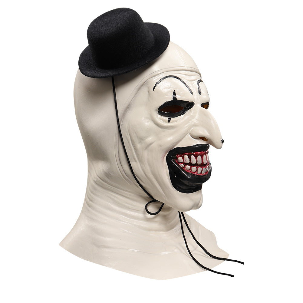 Terrifier: Art the Clown Adult Horror Cosplay Mask Scary Latex Masks ...