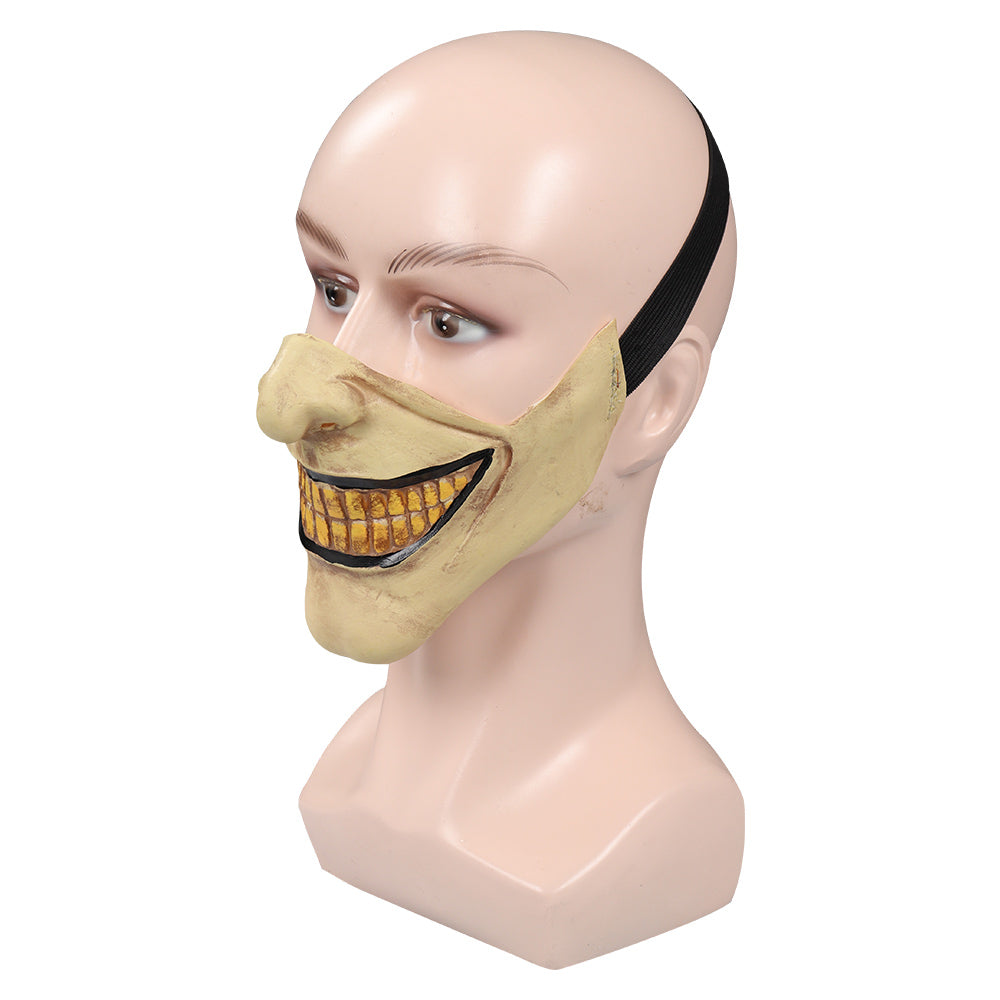 The Black Phone: The Grabber Adult Horror Cosplay Mask Half Face ...