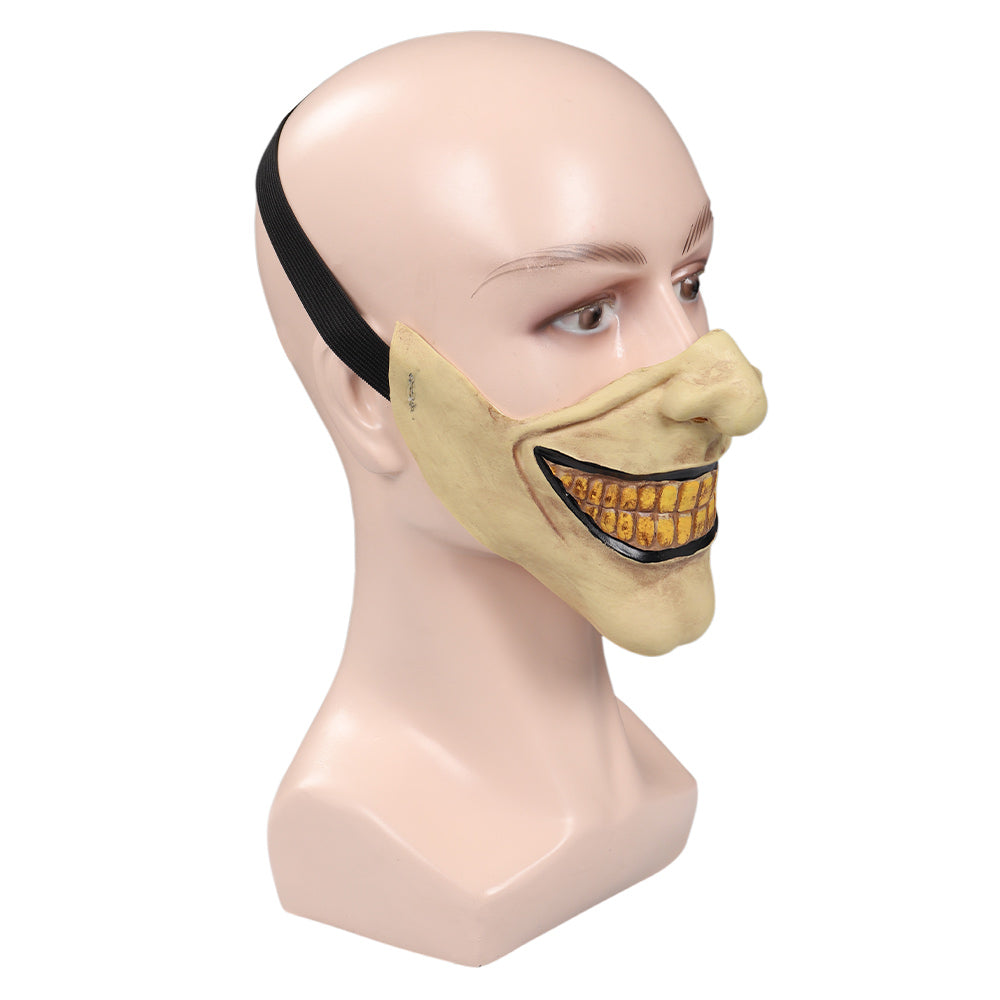 The Black Phone: The Grabber Adult Horror Cosplay Mask Half Face ...