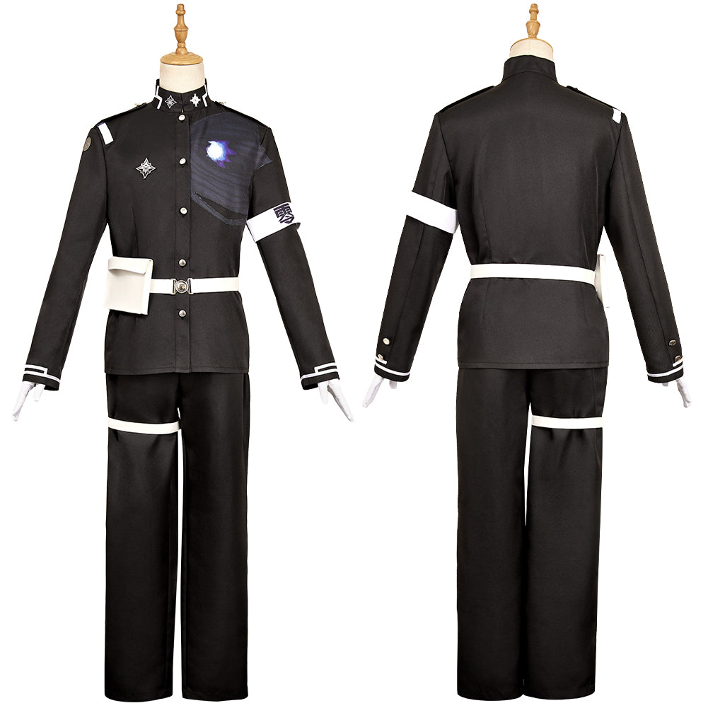The Hundred Line Costume Sumino Takumi Cosplay Black Uniform For Adult ...