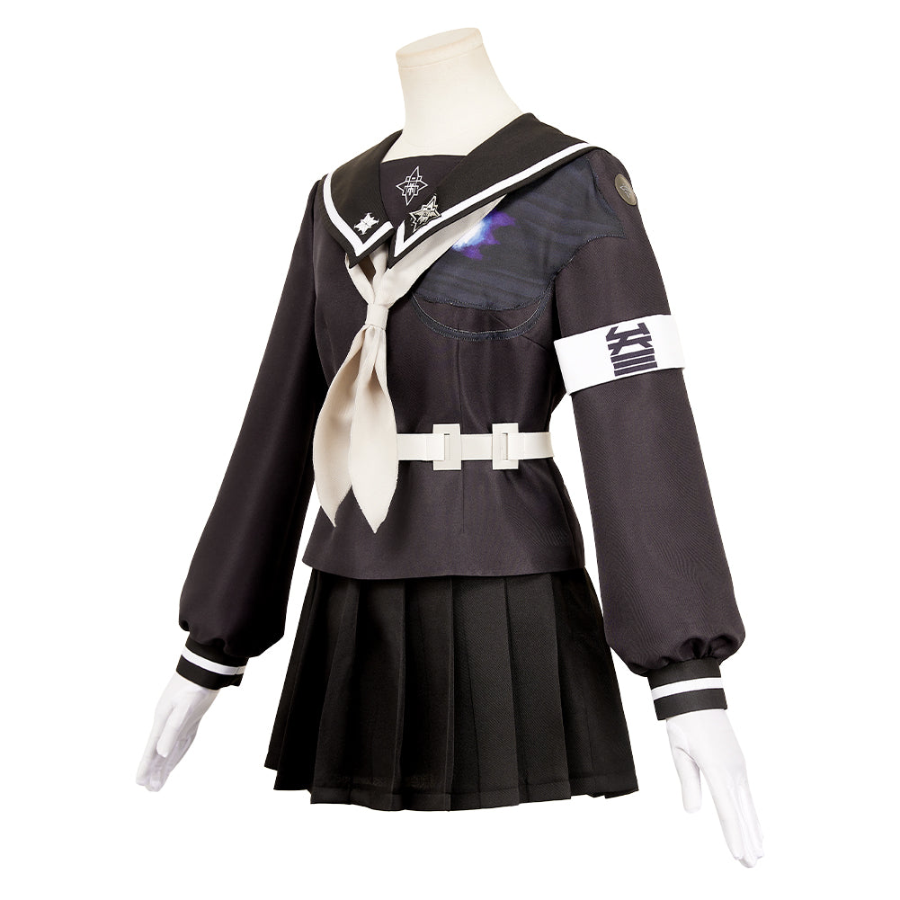 The Hundred Line Costume Tsukumo Kako,Amemiya Darumi Cosplay Black ...