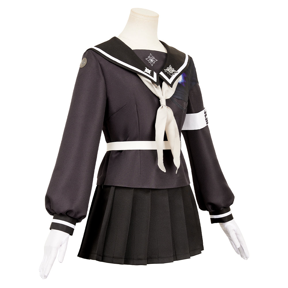 The Hundred Line Costume Tsukumo Kako,Amemiya Darumi Cosplay Black ...