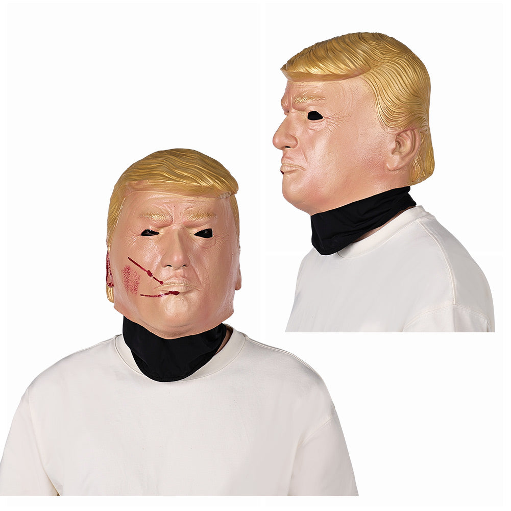 Trump Mask Trump Cosplay Latex Masks Helmet Masquerade Halloween Party ...