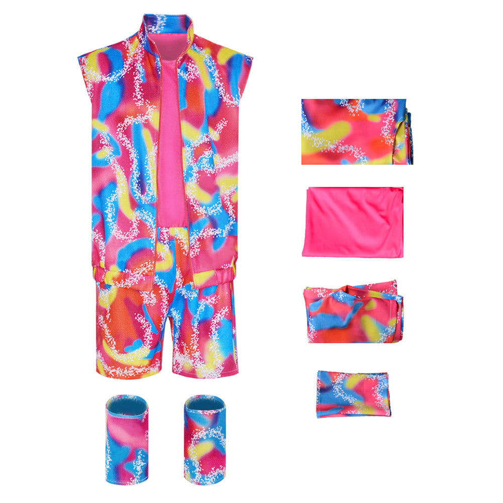 Kids Ken Cosplay Retro Sprotwear Outfits Cosplay Costume Halloween Costume