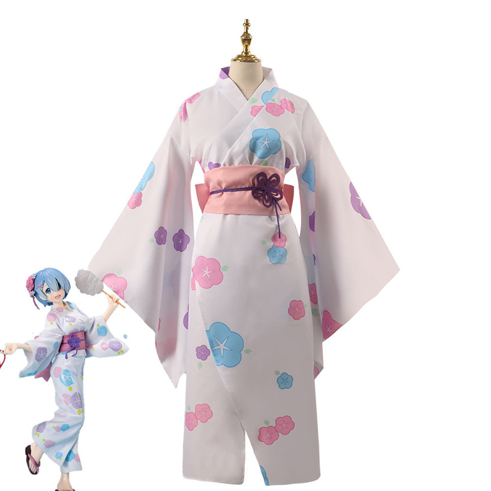 Re:Zero Rem Cosplay Costume Outfits Halloween Carnival Party Disguise ...