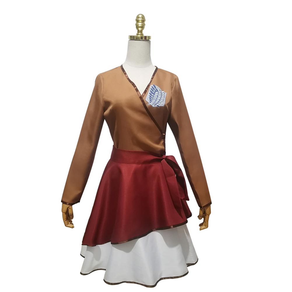 Eren Jaeger Women Girls Lolita Kimono Dress Outfits Party Halloween ...